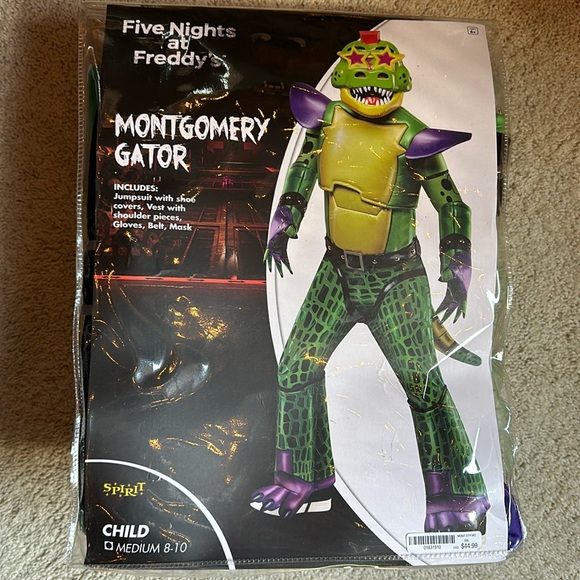 Costumes | Five Nights At Freddys Montgomery Gator | Poshmark